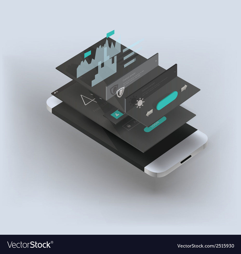 Smartphone Royalty Free Vector Image - VectorStock