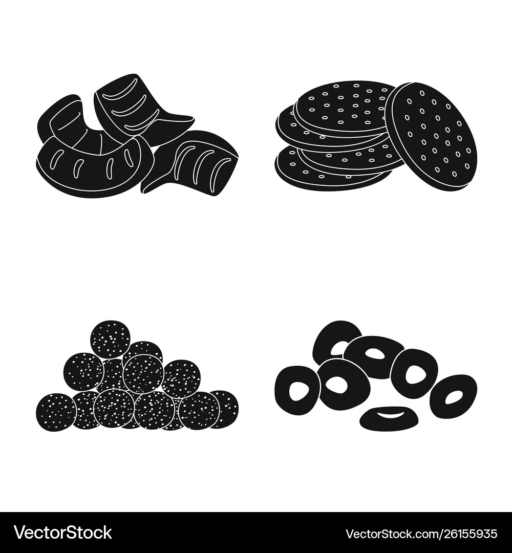 Design party and cooking icon set Royalty Free Vector Image
