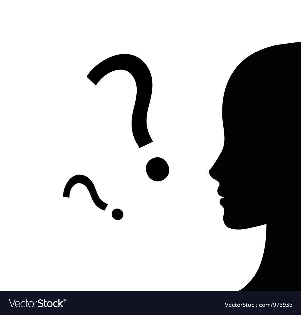 Question mark Royalty Free Vector Image - VectorStock