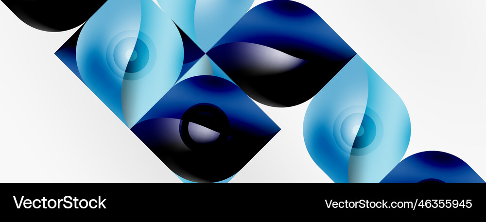 Abstract geometric background techno Royalty Free Vector