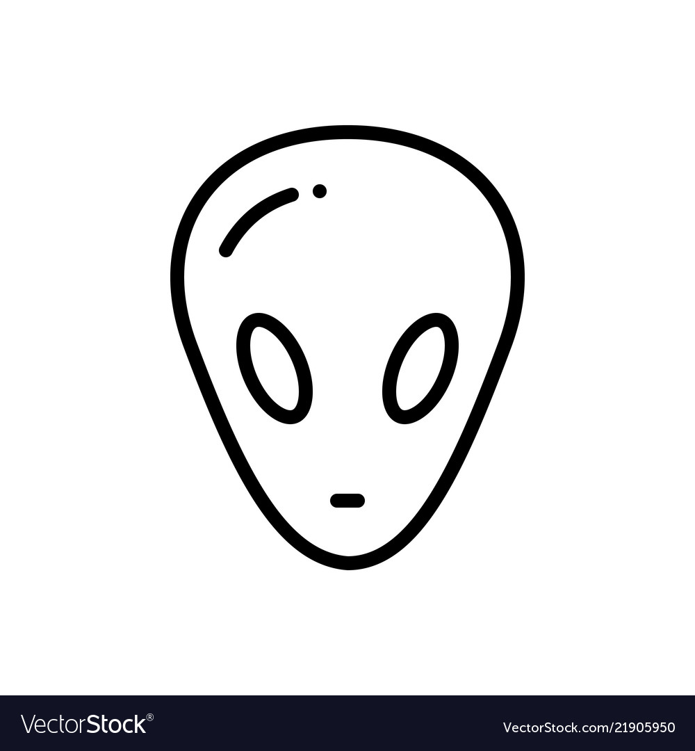 Alien Royalty Free Vector Image - VectorStock