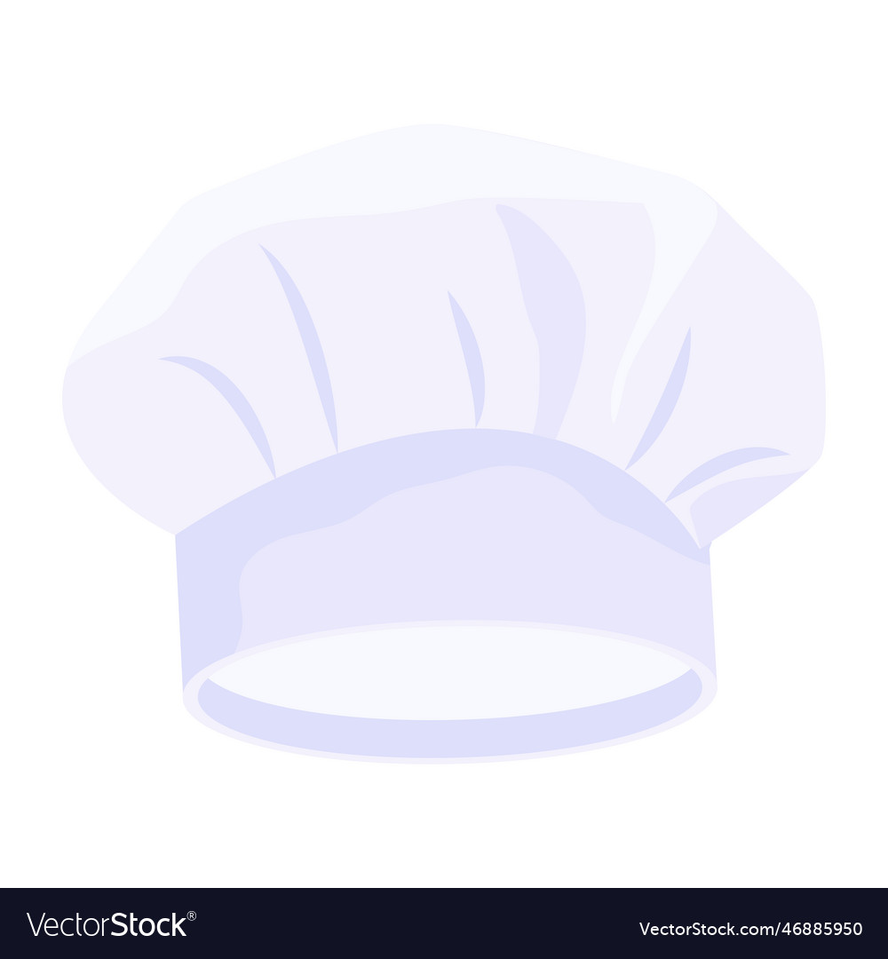 Cook cap Royalty Free Vector Image - VectorStock
