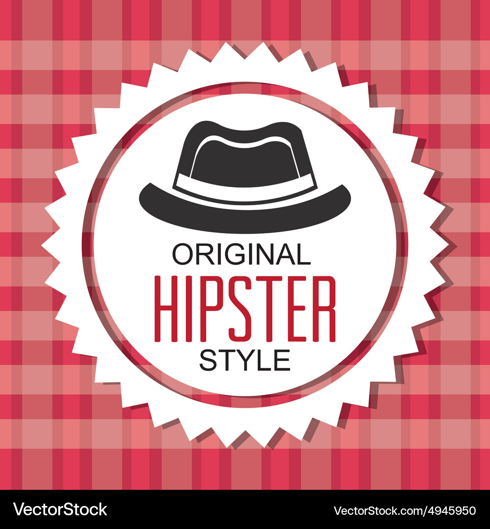 Hipster design Royalty Free Vector Image - VectorStock