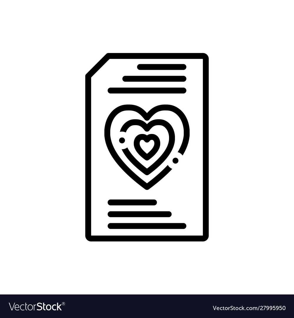 Wishlist Royalty Free Vector Image - VectorStock