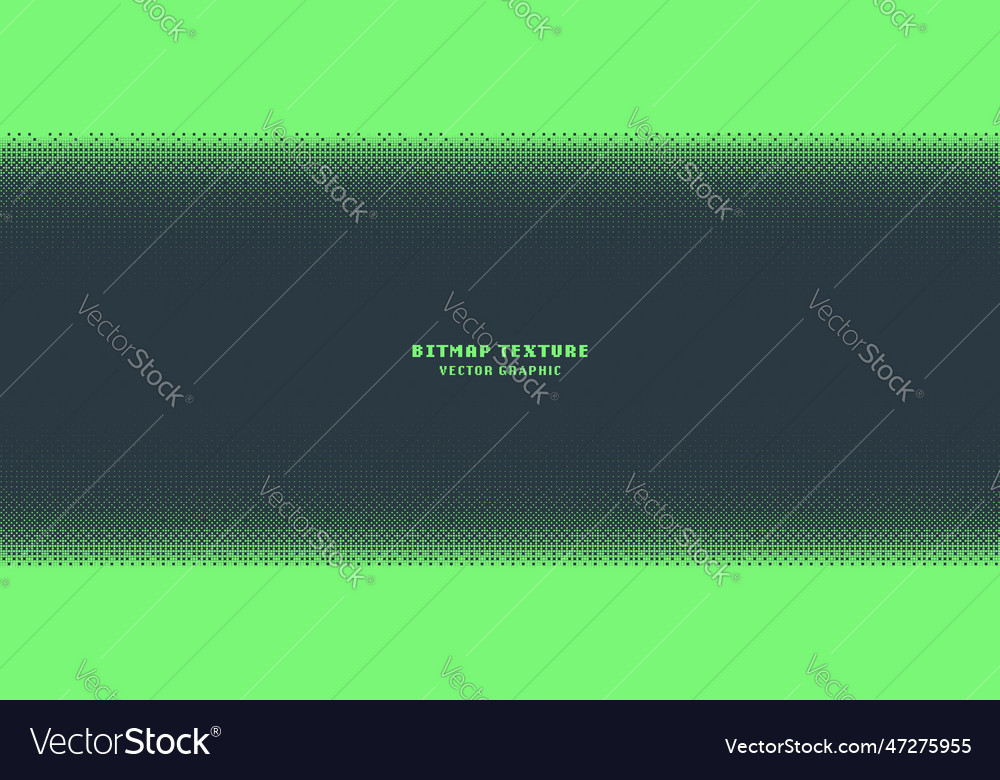 Dither Pattern Bitmap Texture Border Gradient Vector Image