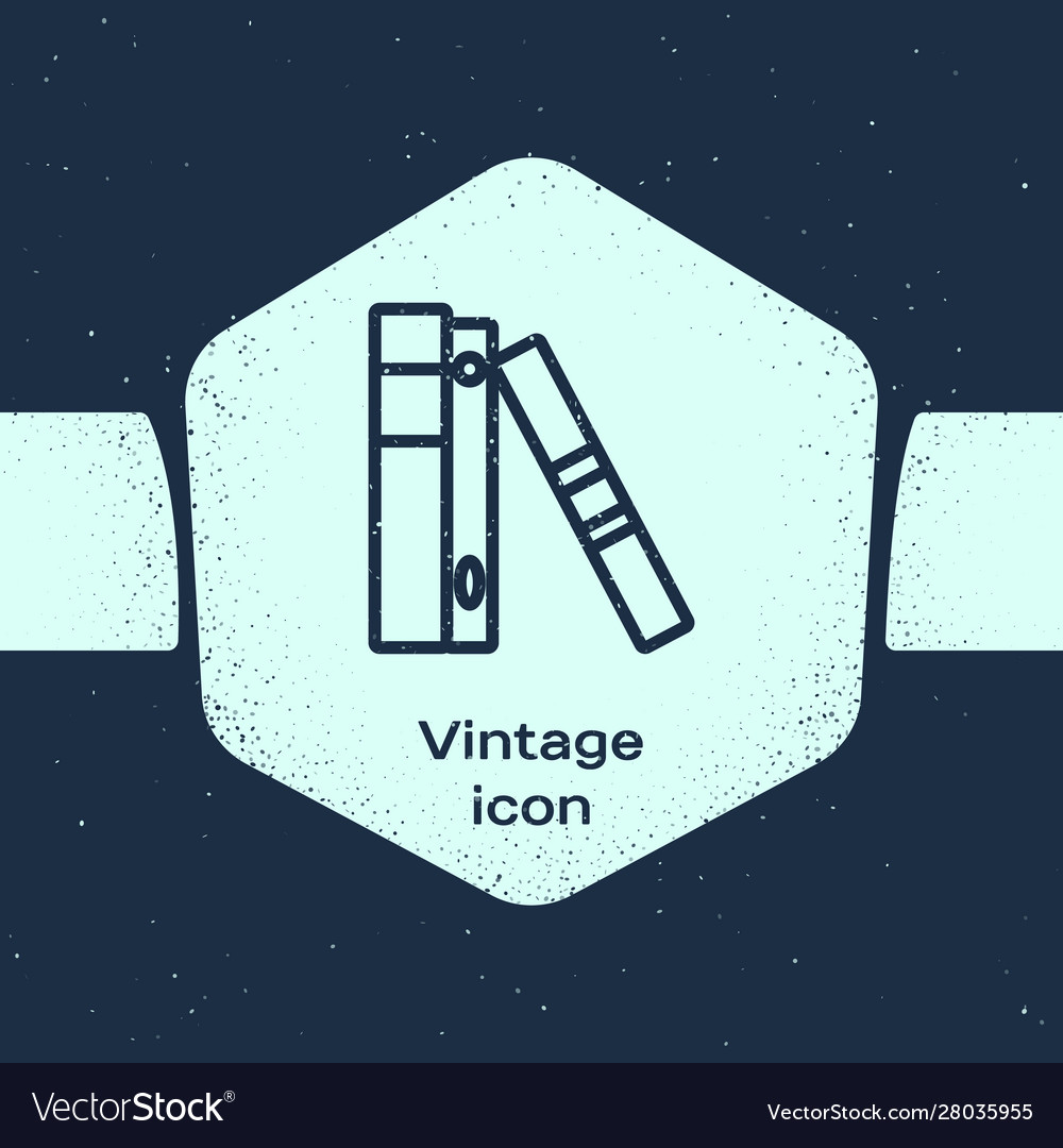 Grunge line office folders with papers Royalty Free Vector Grunge line office folders with papers Royalty Free Vector