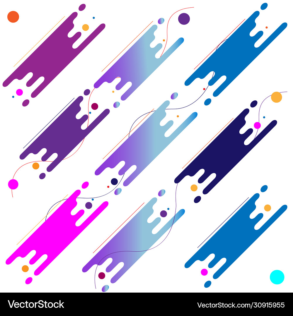 Modern abstract design template with background Vector Image