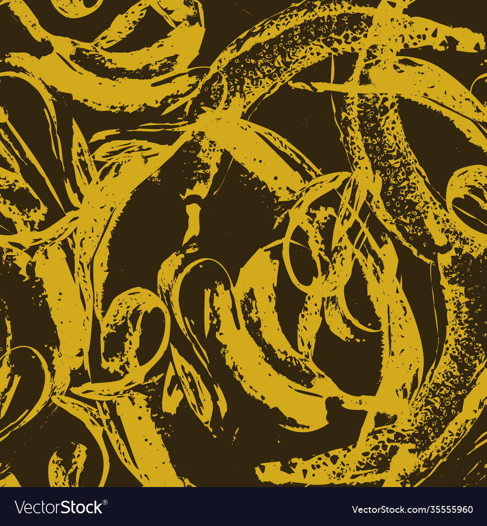 Abstract seamless pattern in grunge style Vector Image