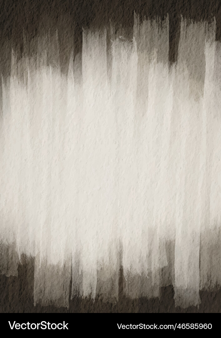 White brush stroke on dark paper background Vector Image