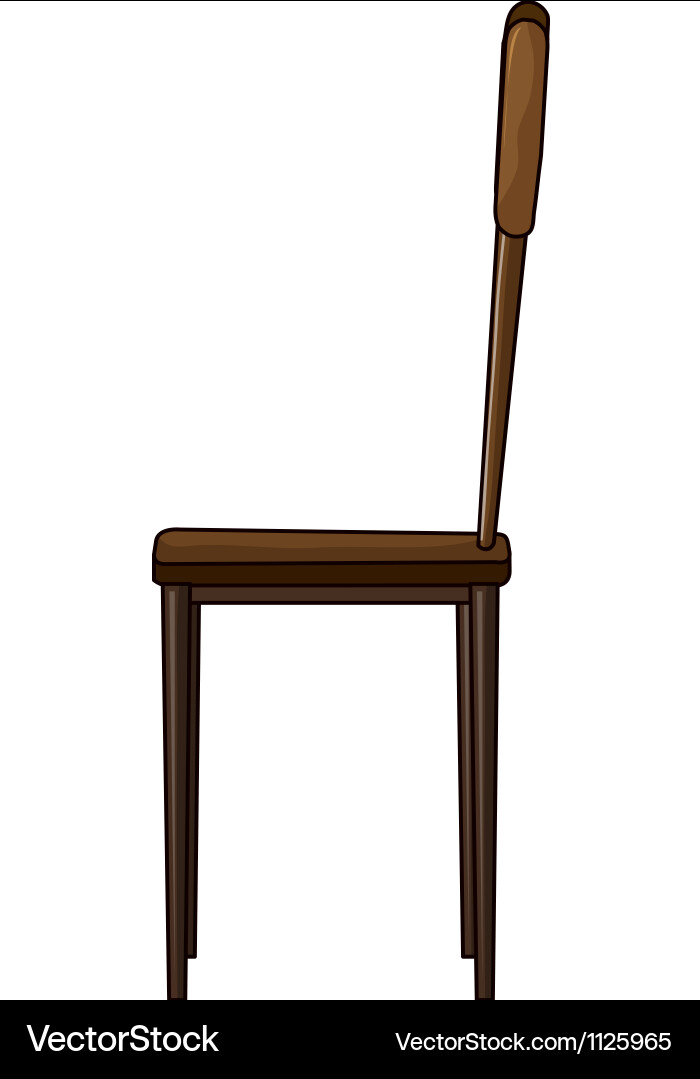 A chair Royalty Free Vector Image - VectorStock