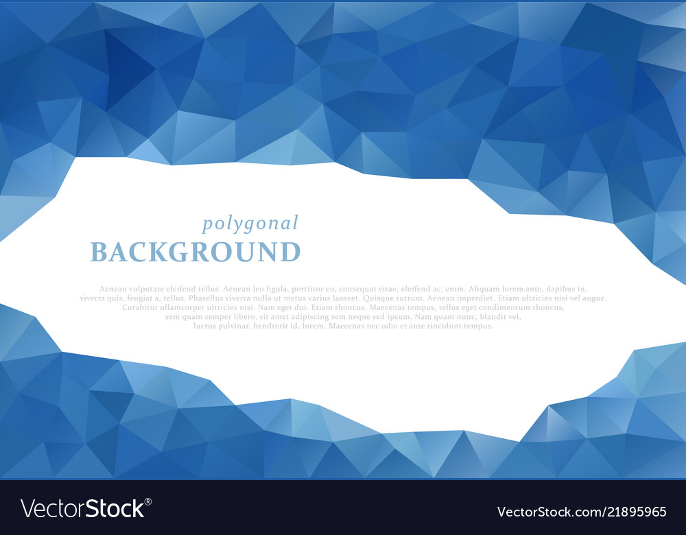 Abstract triangular banner Royalty Free Vector Image