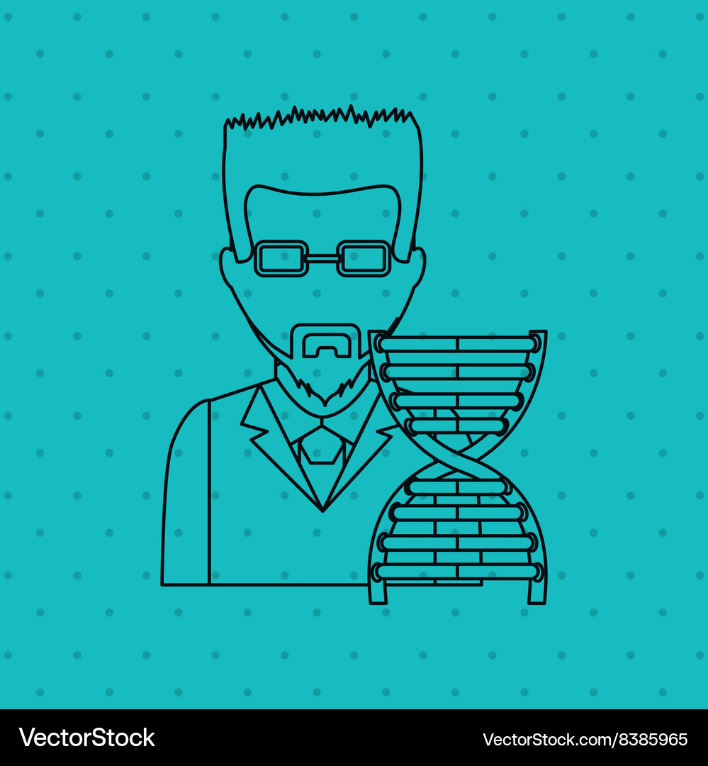 Scientific laboratory design Royalty Free Vector Image