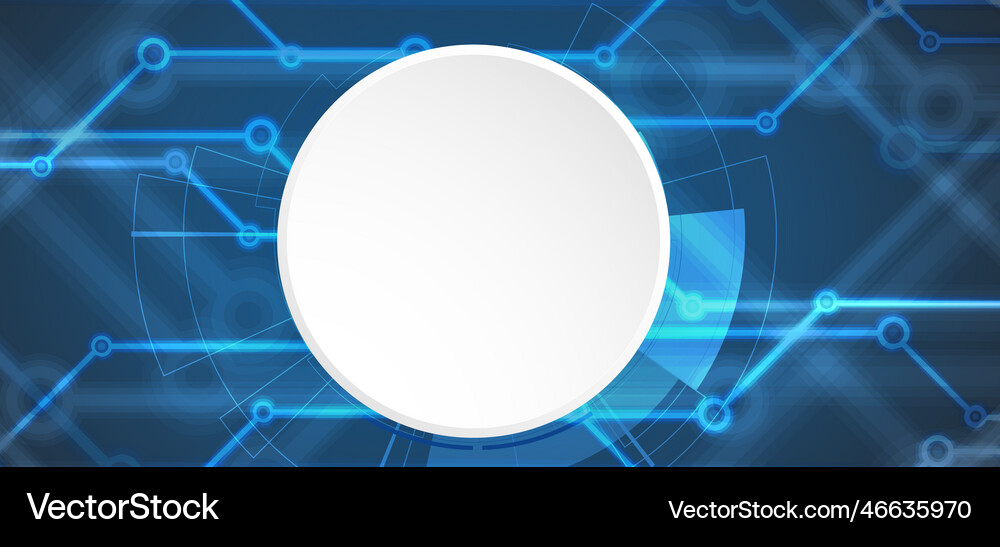 Abstract futuristic circuit computer internet Vector Image