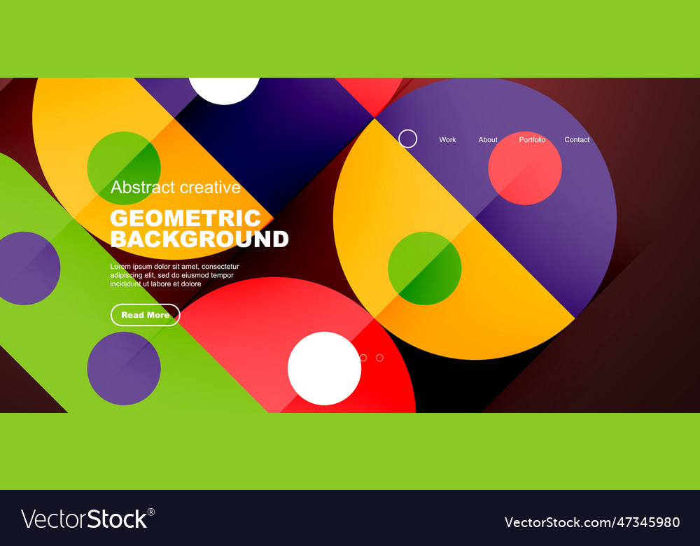 Simple circles and round elements pattern Vector Image