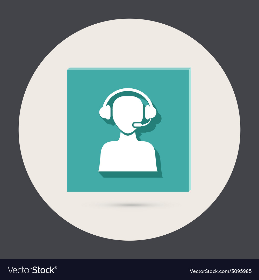 Customer support Royalty Free Vector Image - VectorStock