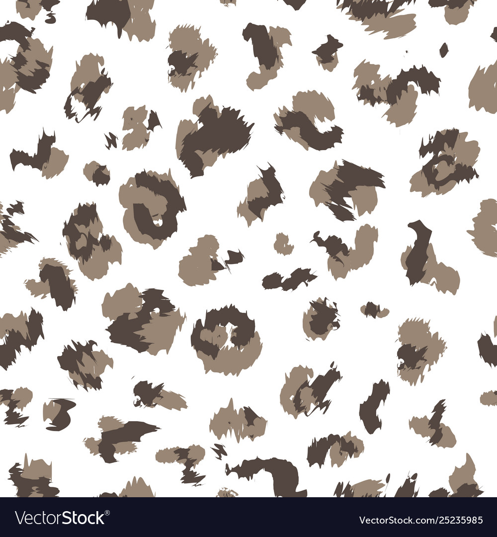 Leopard pattern design Royalty Free Vector Image