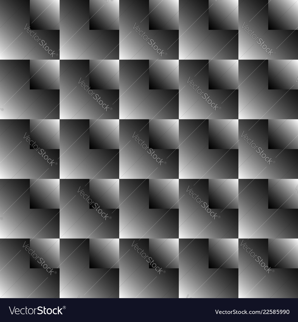 Seamlessly repeatable pattern with square shapes Vector Image