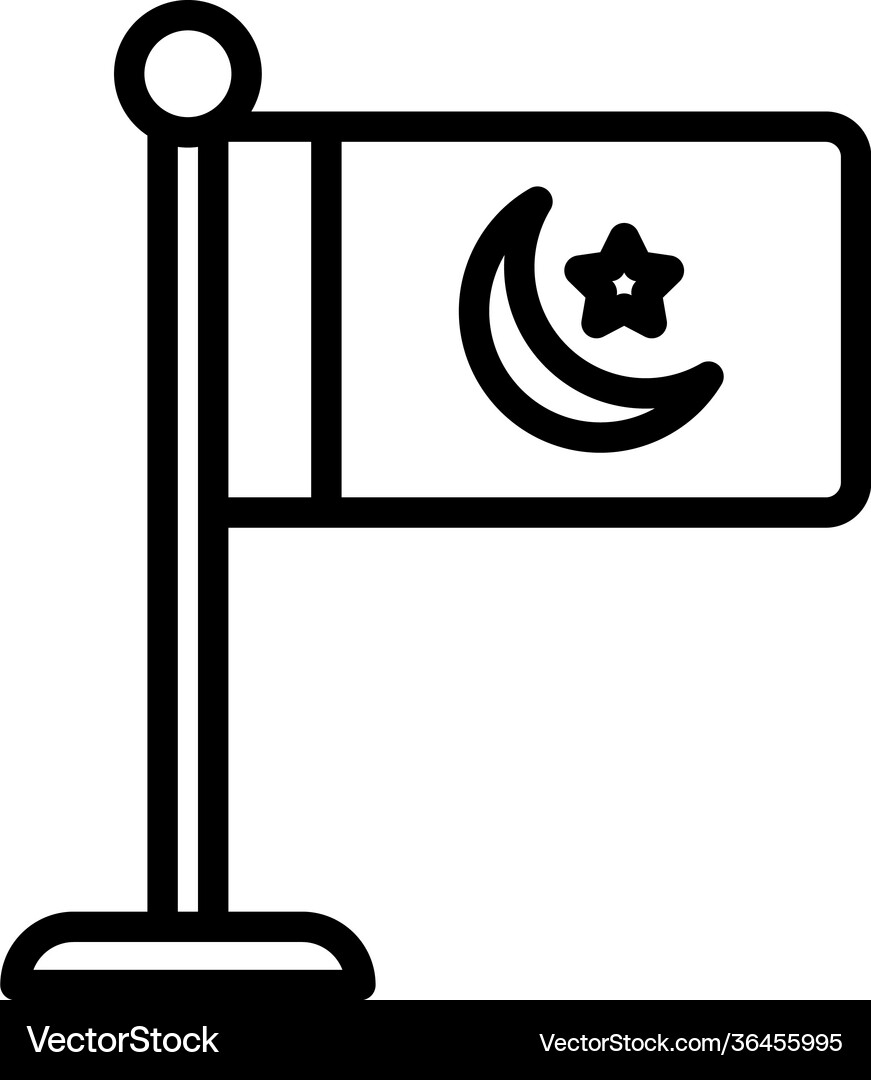 National flag Royalty Free Vector Image - VectorStock