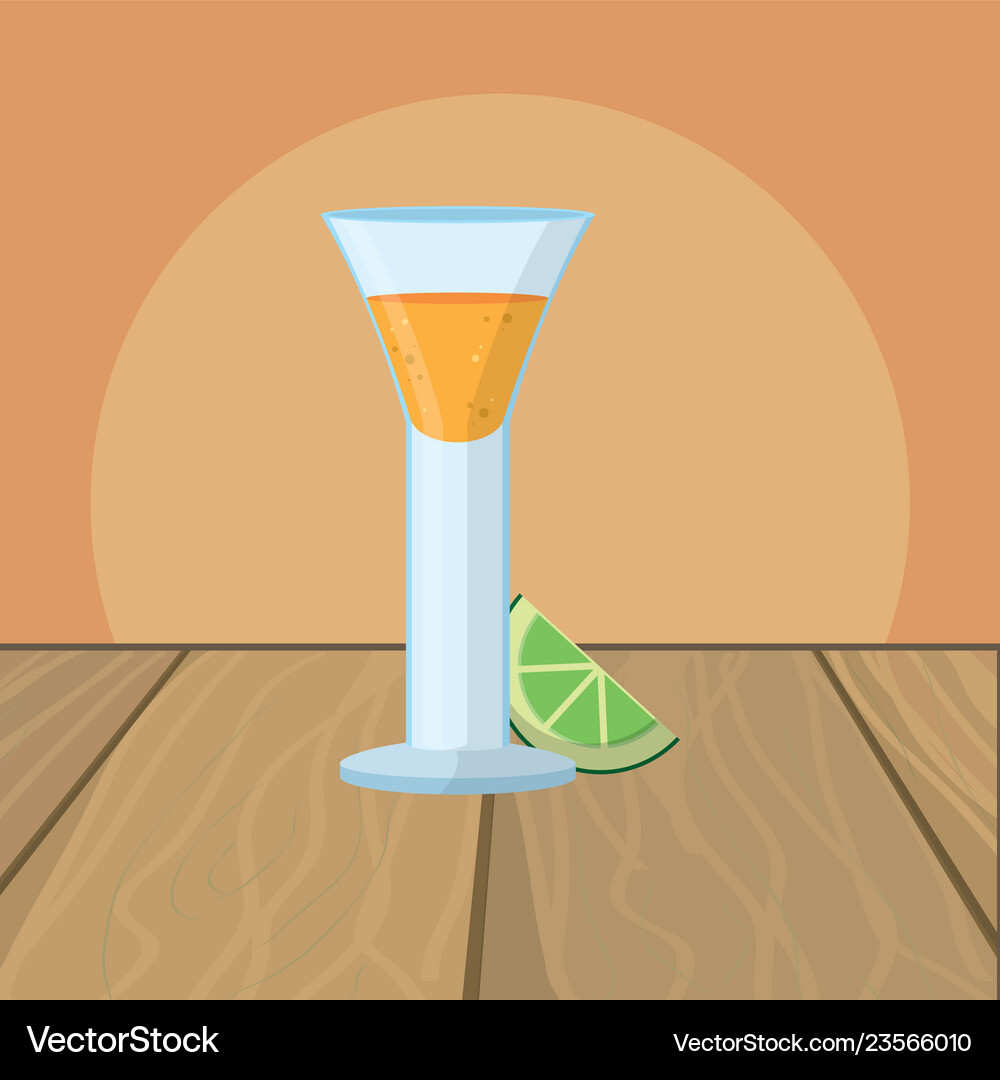 Alcoholic drink cartoon Royalty Free Vector Image