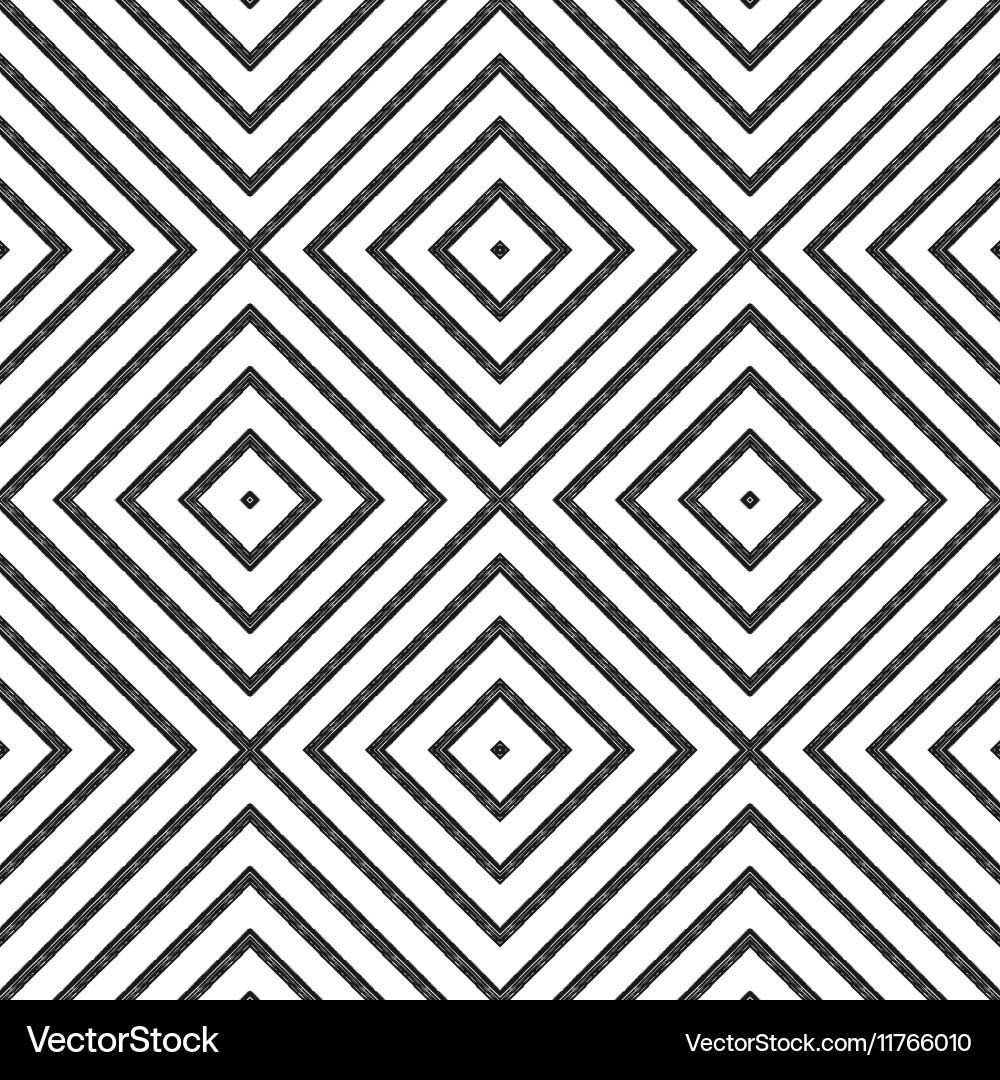 Geometric seamless pattern of diagonal stripes Vector Image