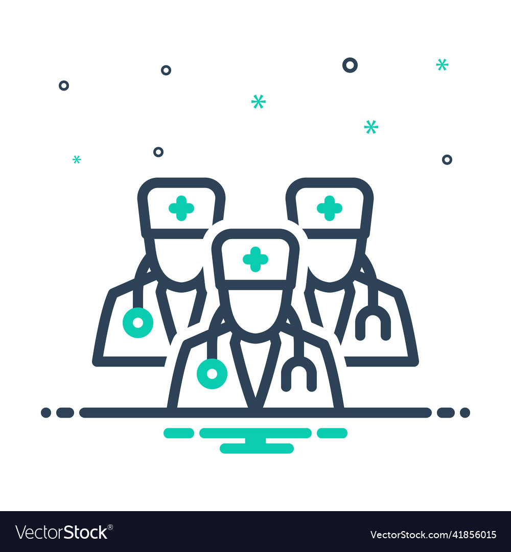 Physicians Royalty Free Vector Image - VectorStock