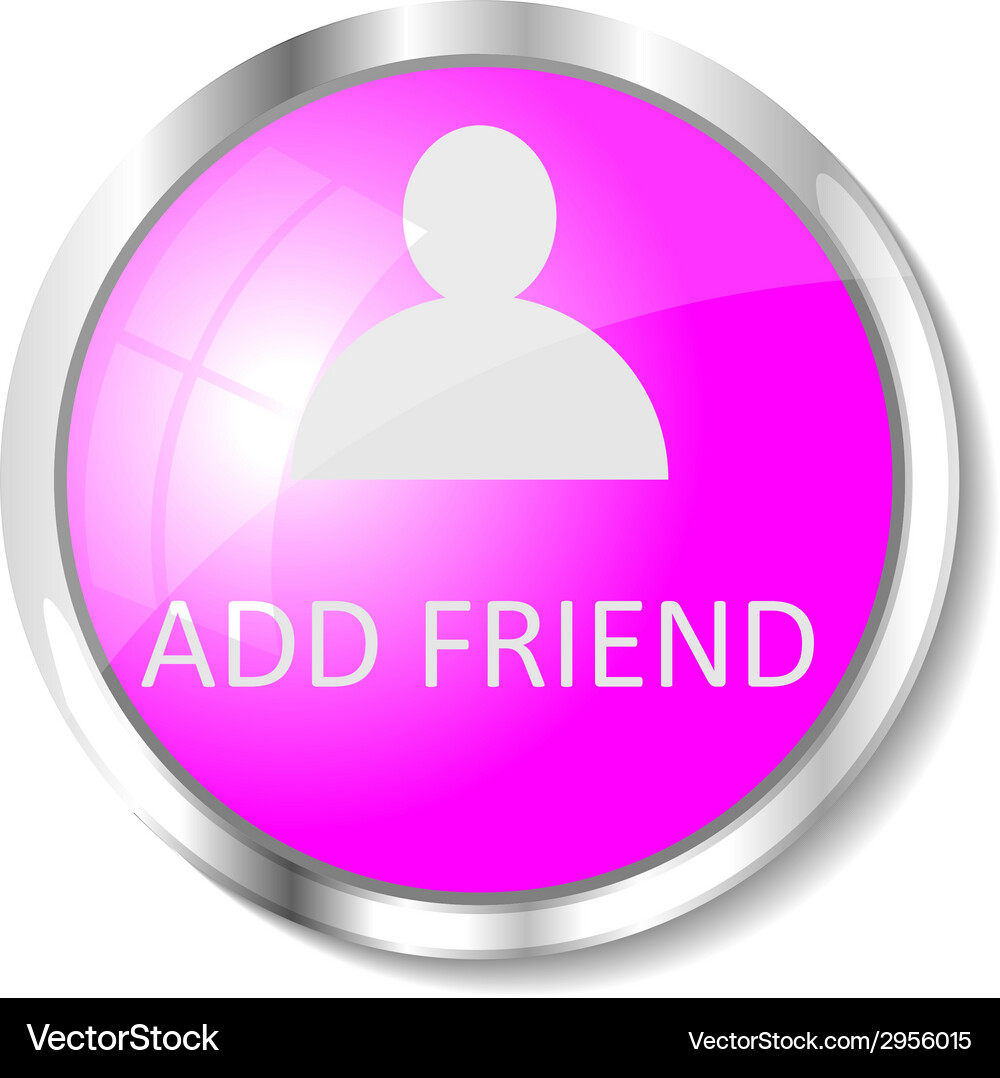 Pink web button Royalty Free Vector Image - VectorStock