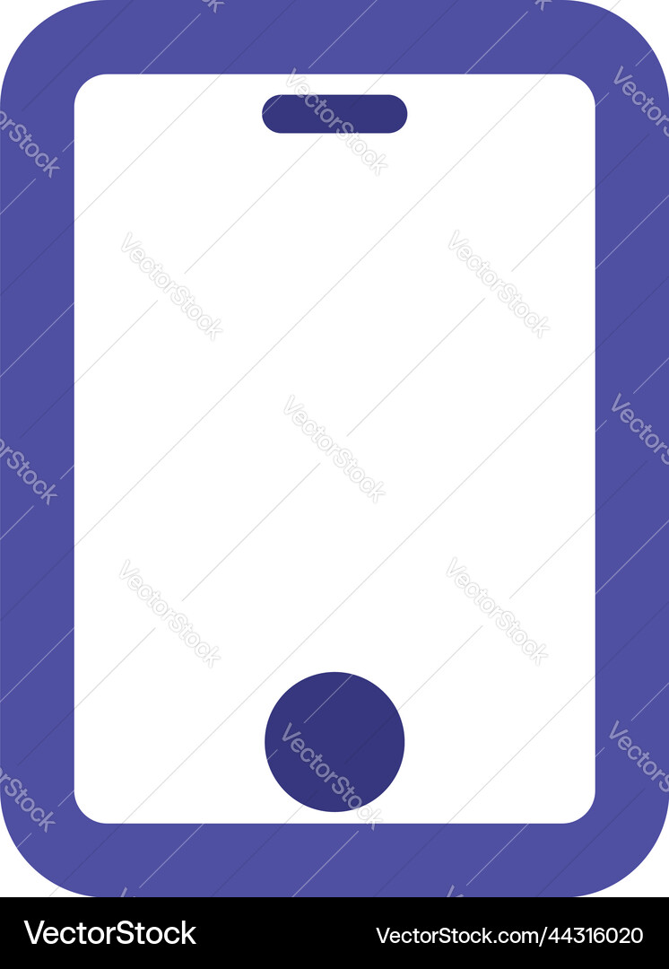 Art phone on a white background Royalty Free Vector Image