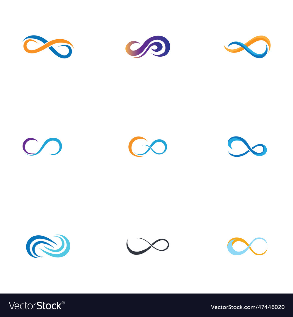 Infinity design Royalty Free Vector Image - VectorStock