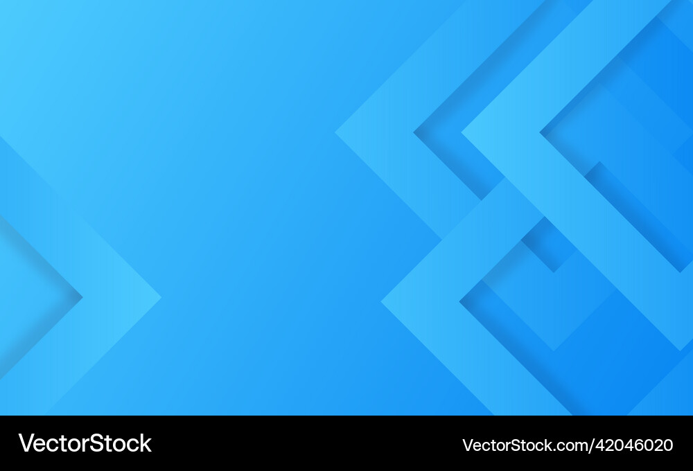 Modern abstract blue regtangel background Vector Image