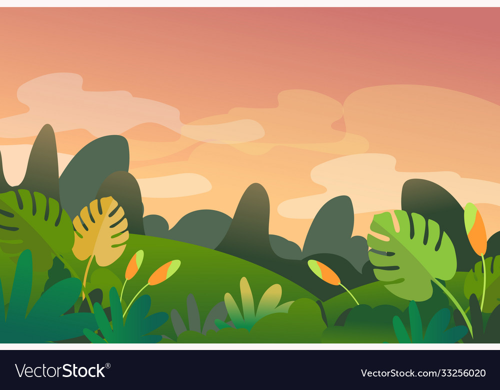 Spring background or banner design with lovely Vector Image