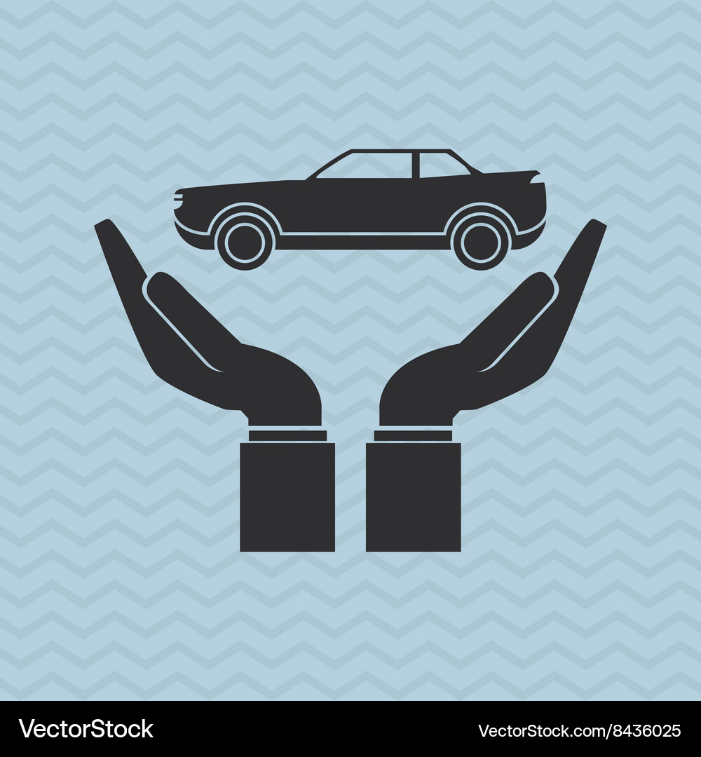 Design of insurance editable Royalty Free Vector Image
