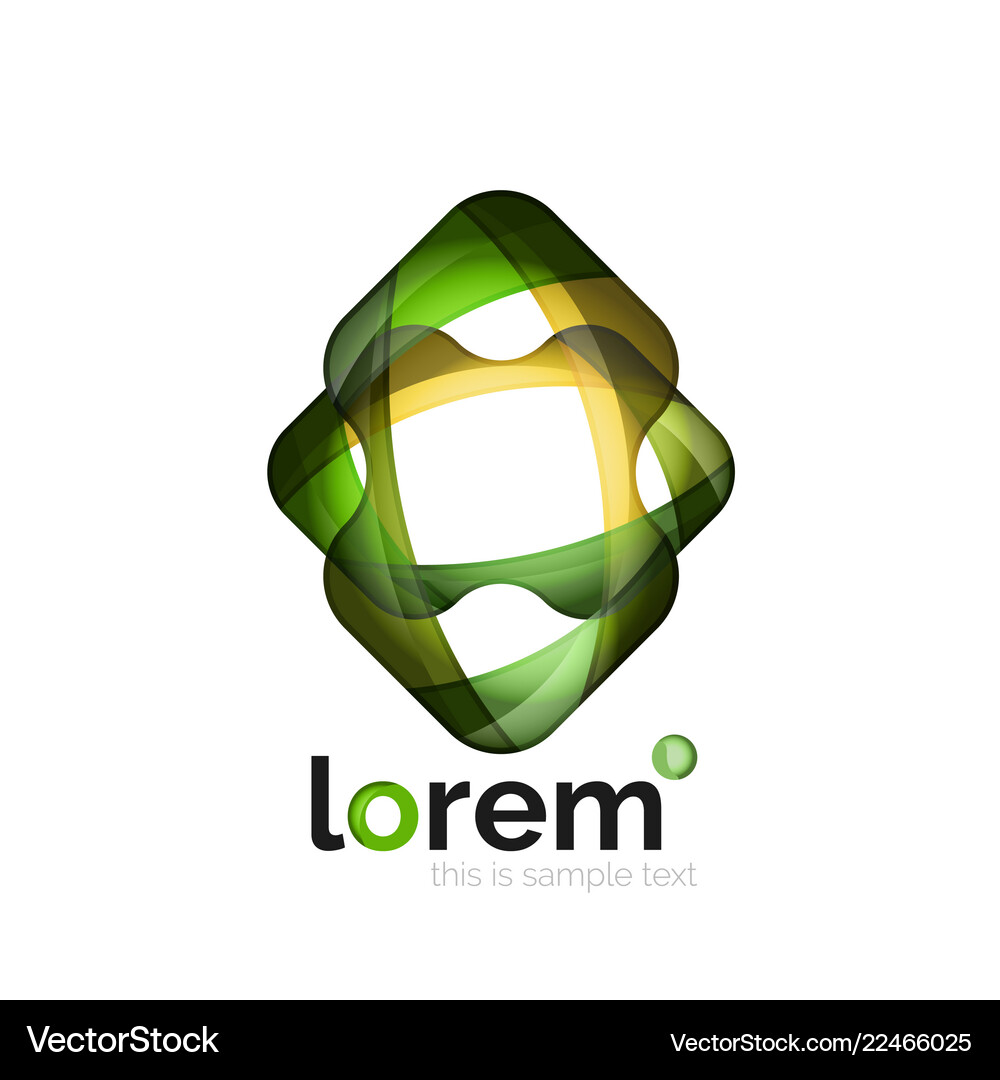 Geometric convergence business icon Royalty Free Vector
