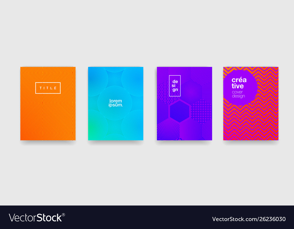 Color gradient pattern background abstract Vector Image