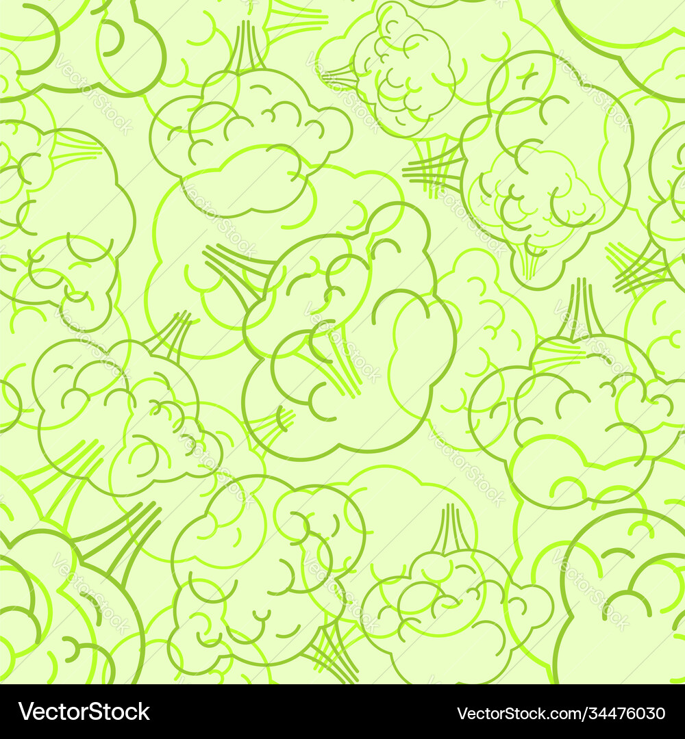Farting pattern seamless fart background green Vector Image