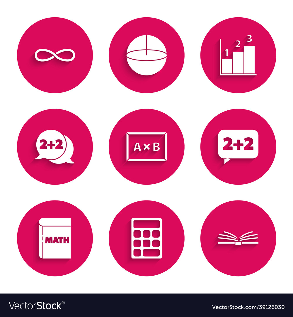 Set chalkboard calculator open book equation Vector Image Set chalkboard calculator open book equation Vector Image