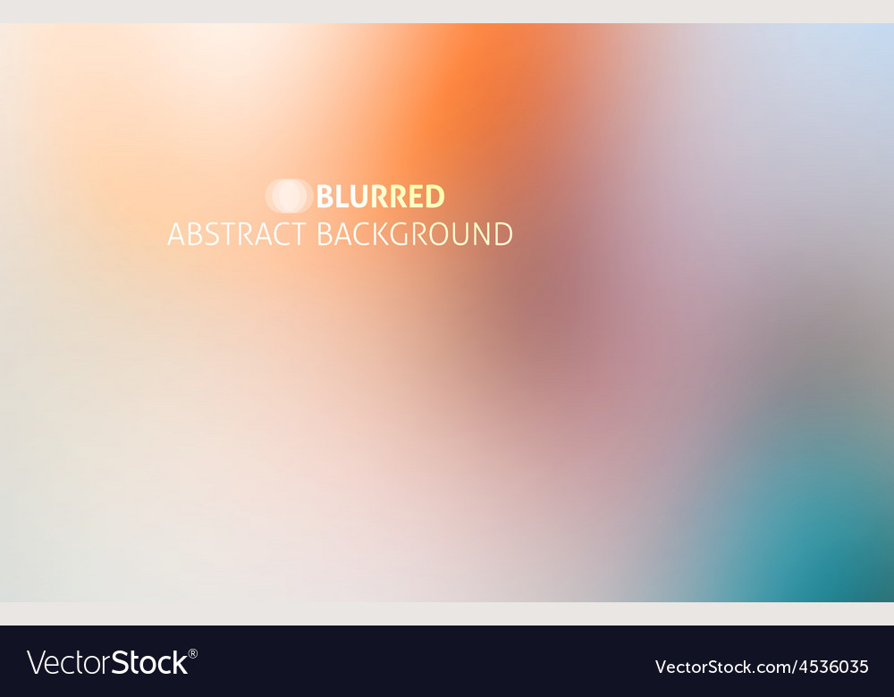 Blur background Royalty Free Vector Image - VectorStock