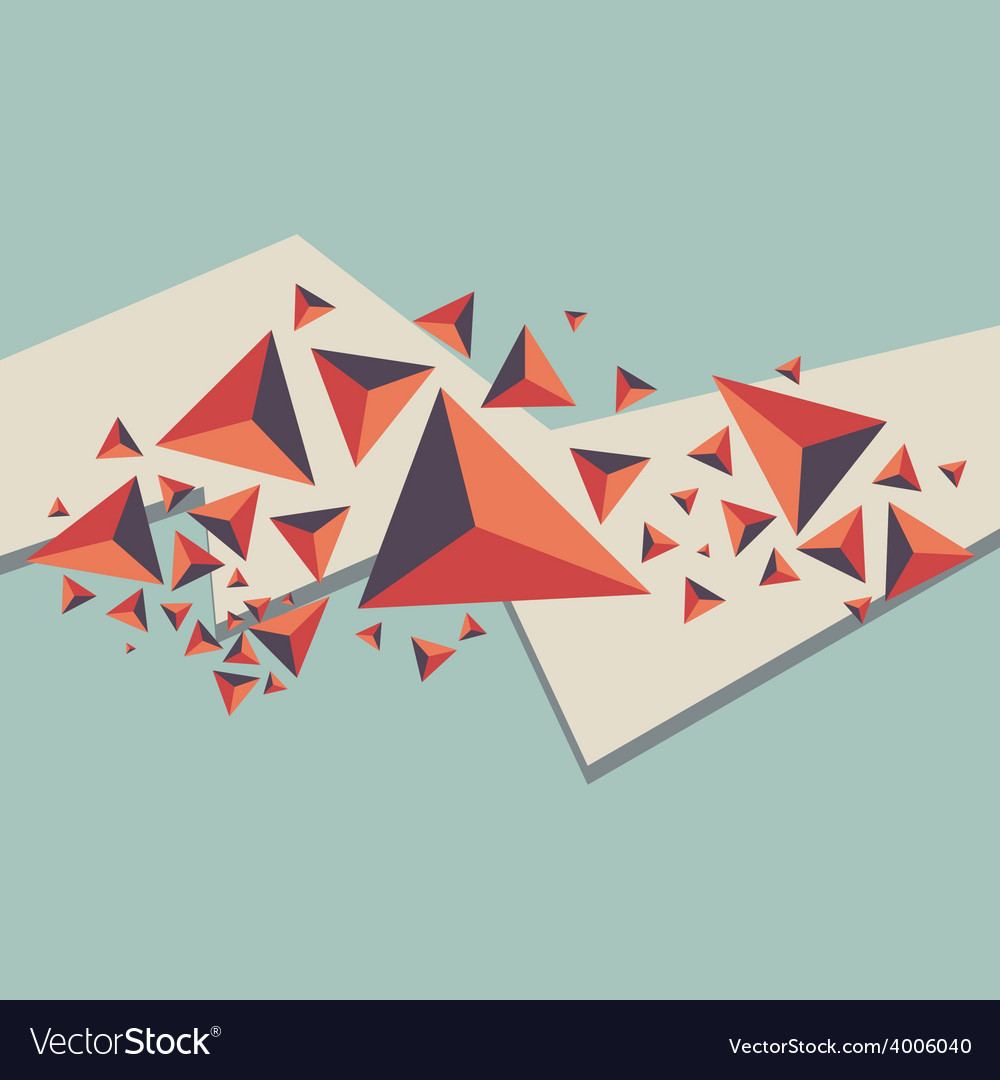 Abstract polygon background Royalty Free Vector Image