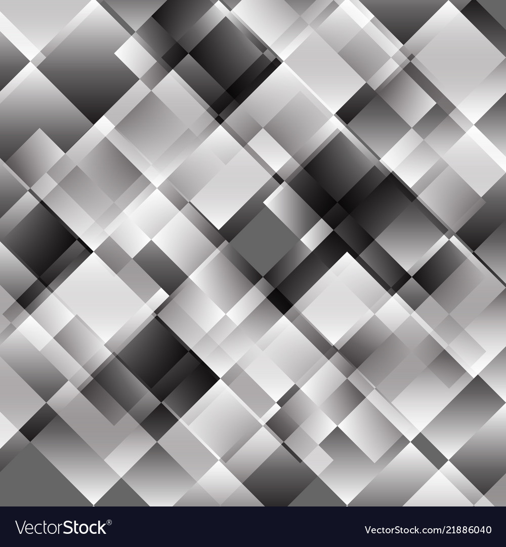 Gray abstract background with geometric pattern Vector Image