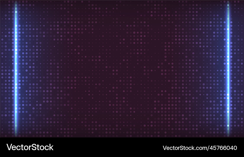 Neon futuristic background dark bakcdrop Vector Image