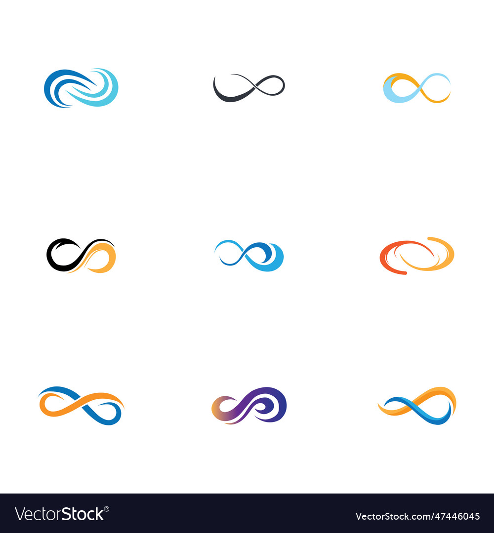 Infinity design Royalty Free Vector Image - VectorStock
