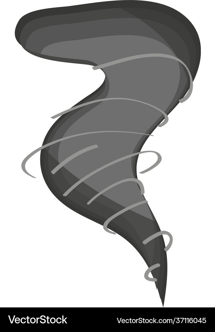 Tornado storm natural Royalty Free Vector Image