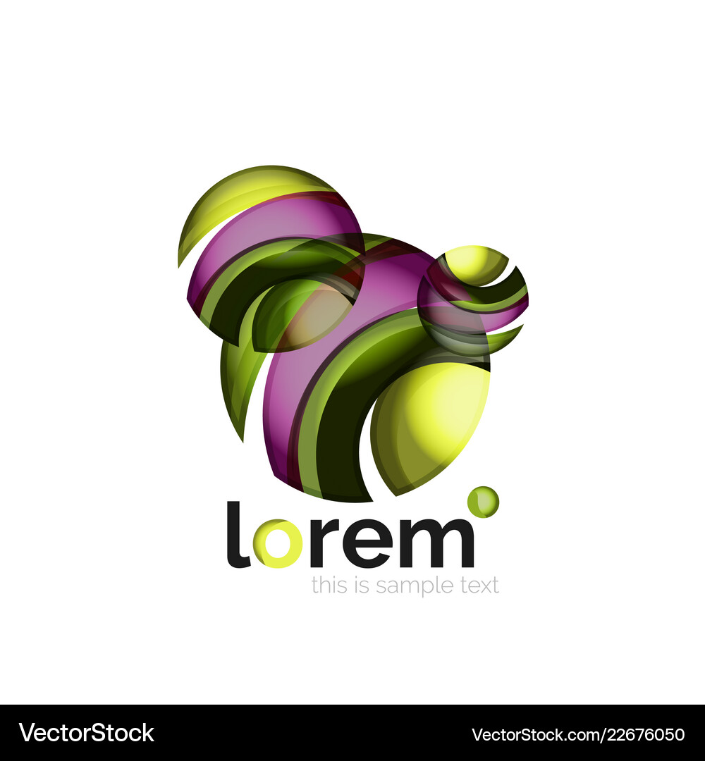 Geometric convergence business icon Royalty Free Vector