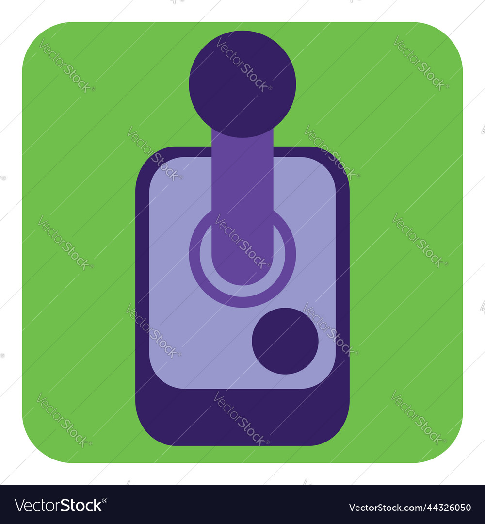 Navigation controller on a white background Vector Image