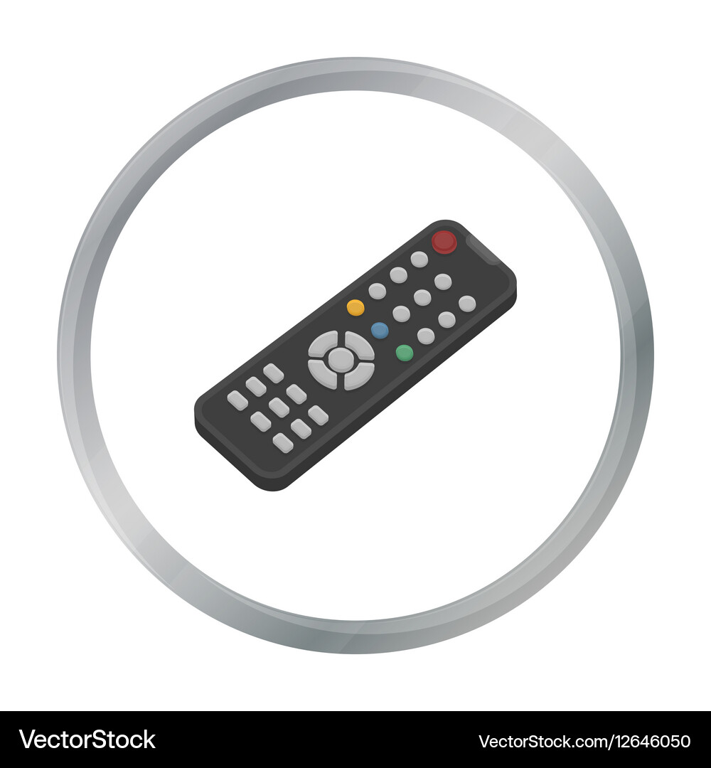 Remote control icon in cartoon style isolated Vector Image