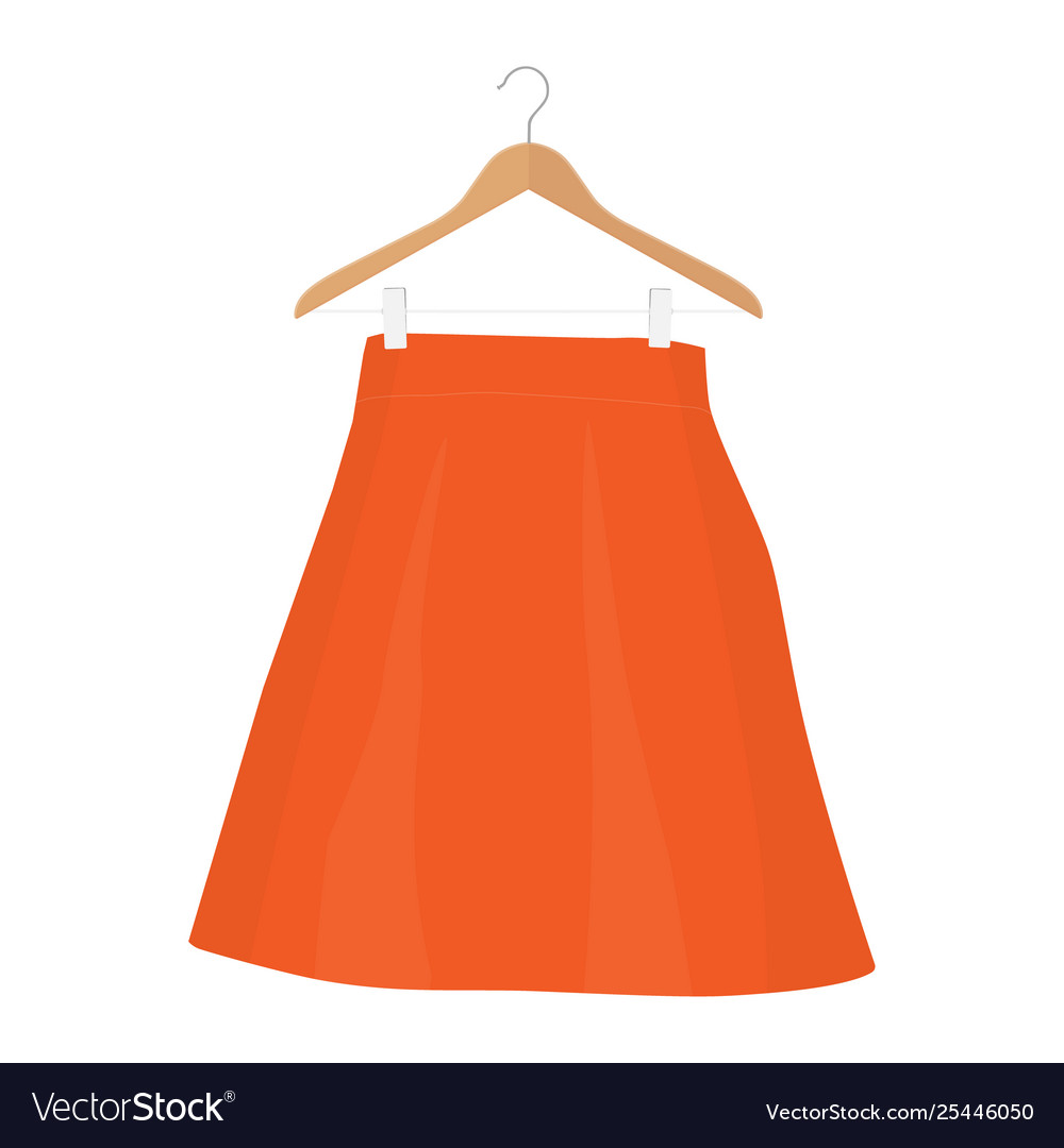 Skirt template design fashion woman - women skirt Vector Image