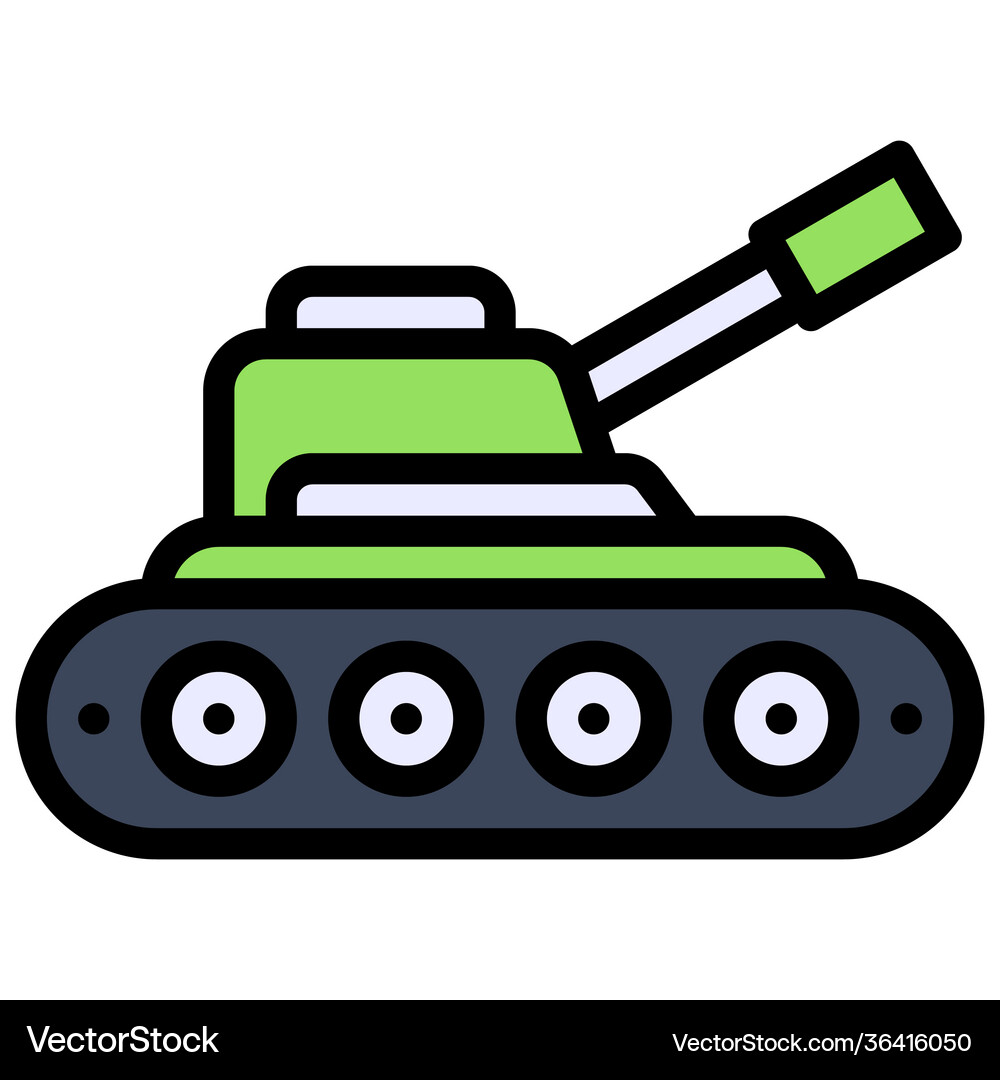Tank icon transportation related Royalty Free Vector Image