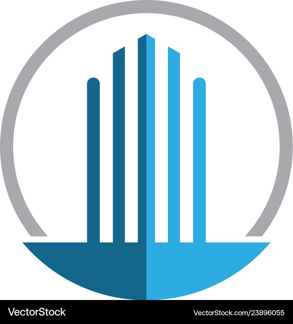 Real estate logo icon Royalty Free Vector Image