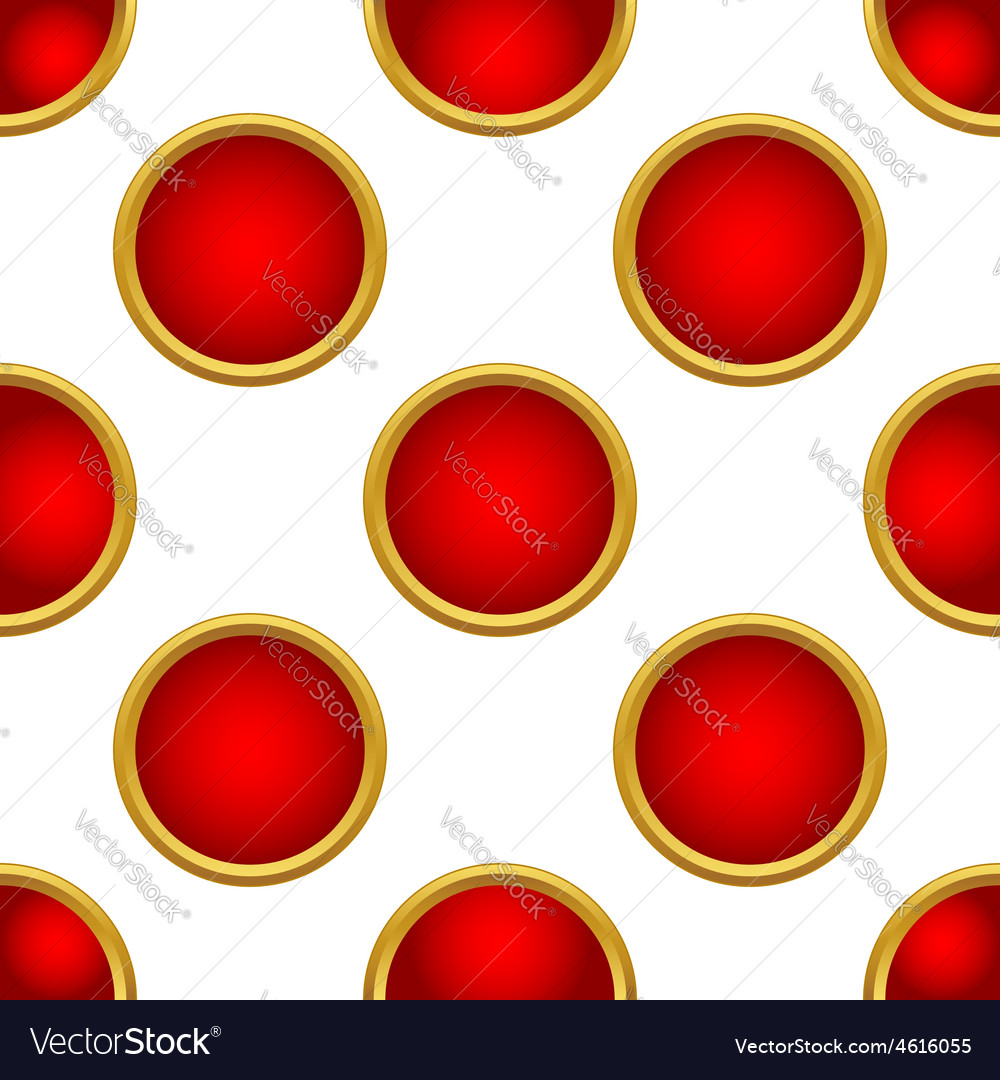 Red mounted circle pattern Royalty Free Vector Image
