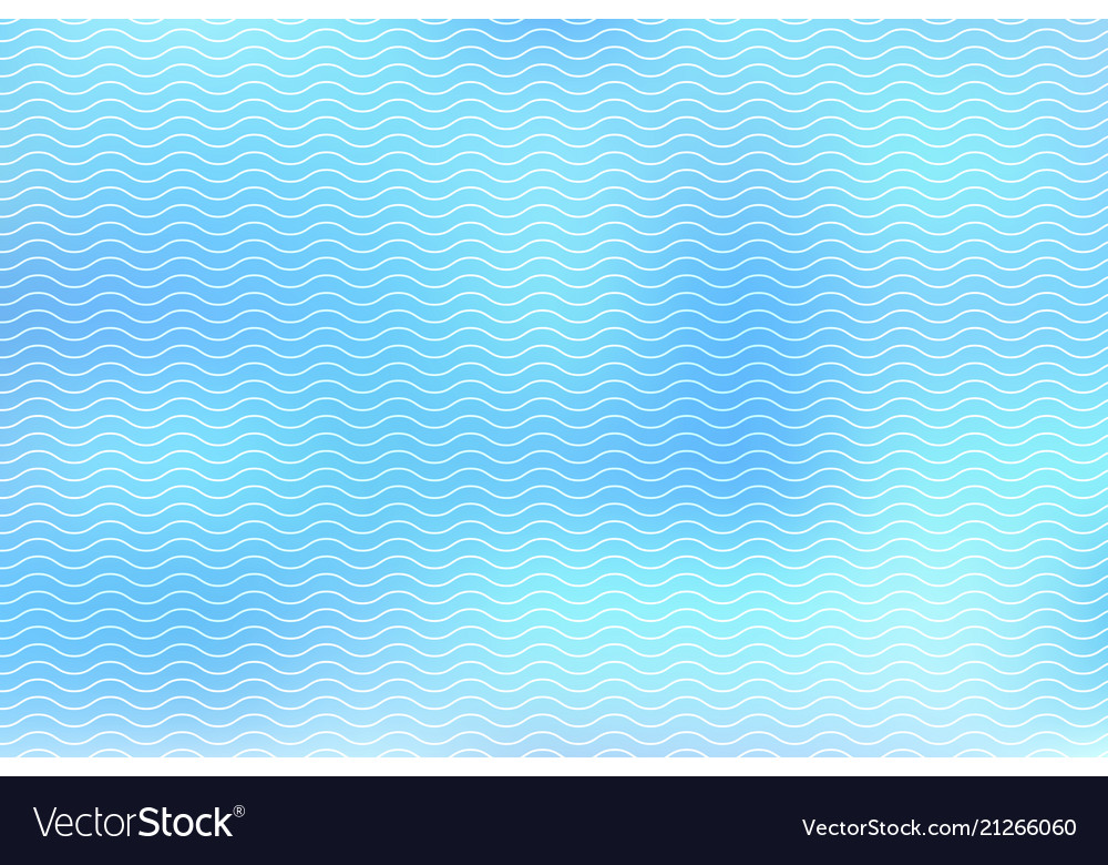 Abstract white lines wave on blue background Vector Image Abstract white lines wave on blue background Vector Image