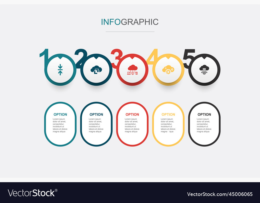Data compression cloud sync cloud computing Vector Image